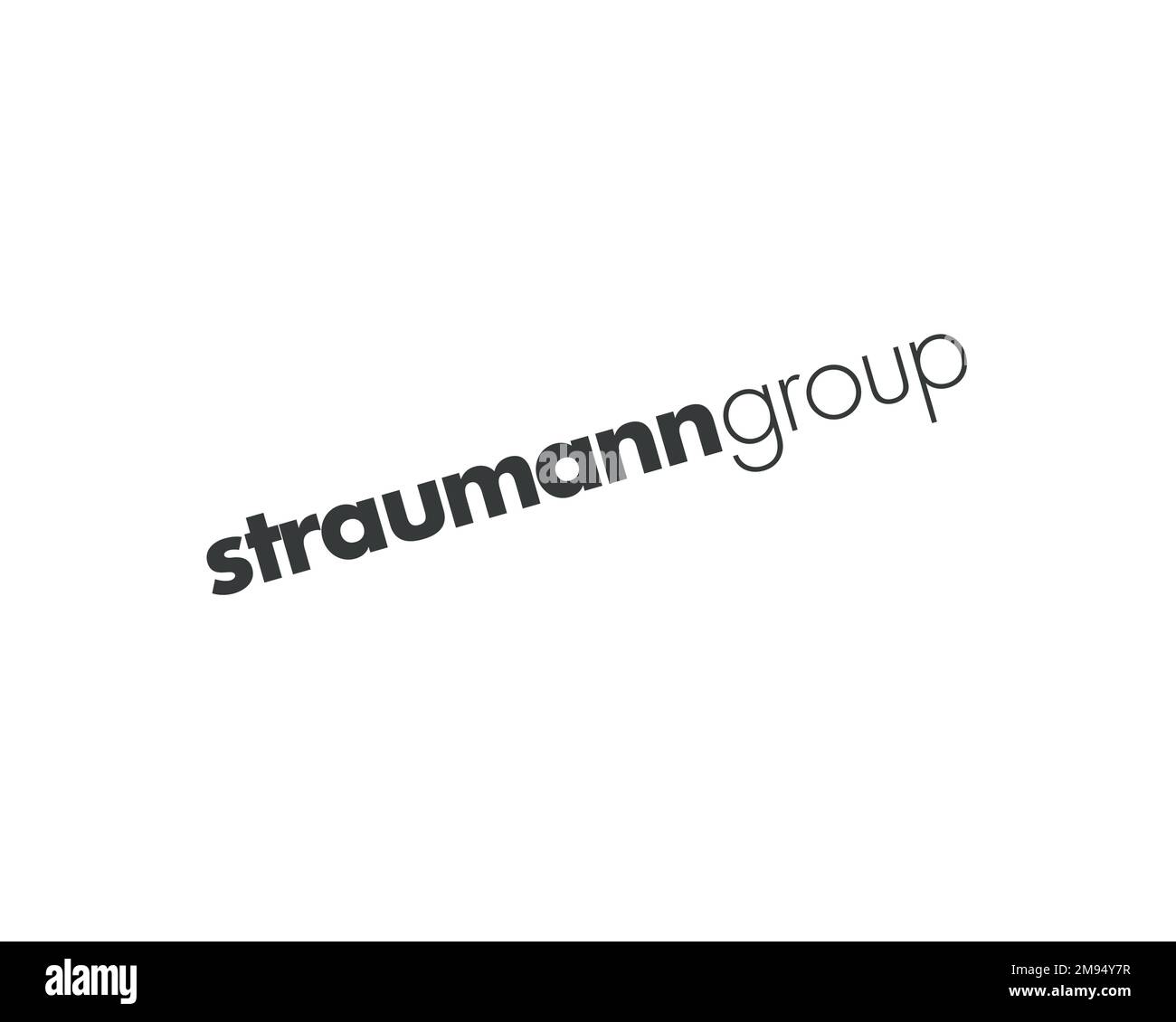 Straumann, rotated logo, white background Stock Photo - Alamy