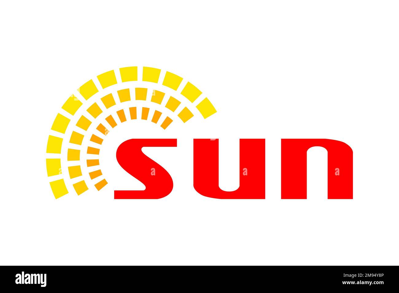 Sun Cellular, Logo, White background Stock Photo - Alamy
