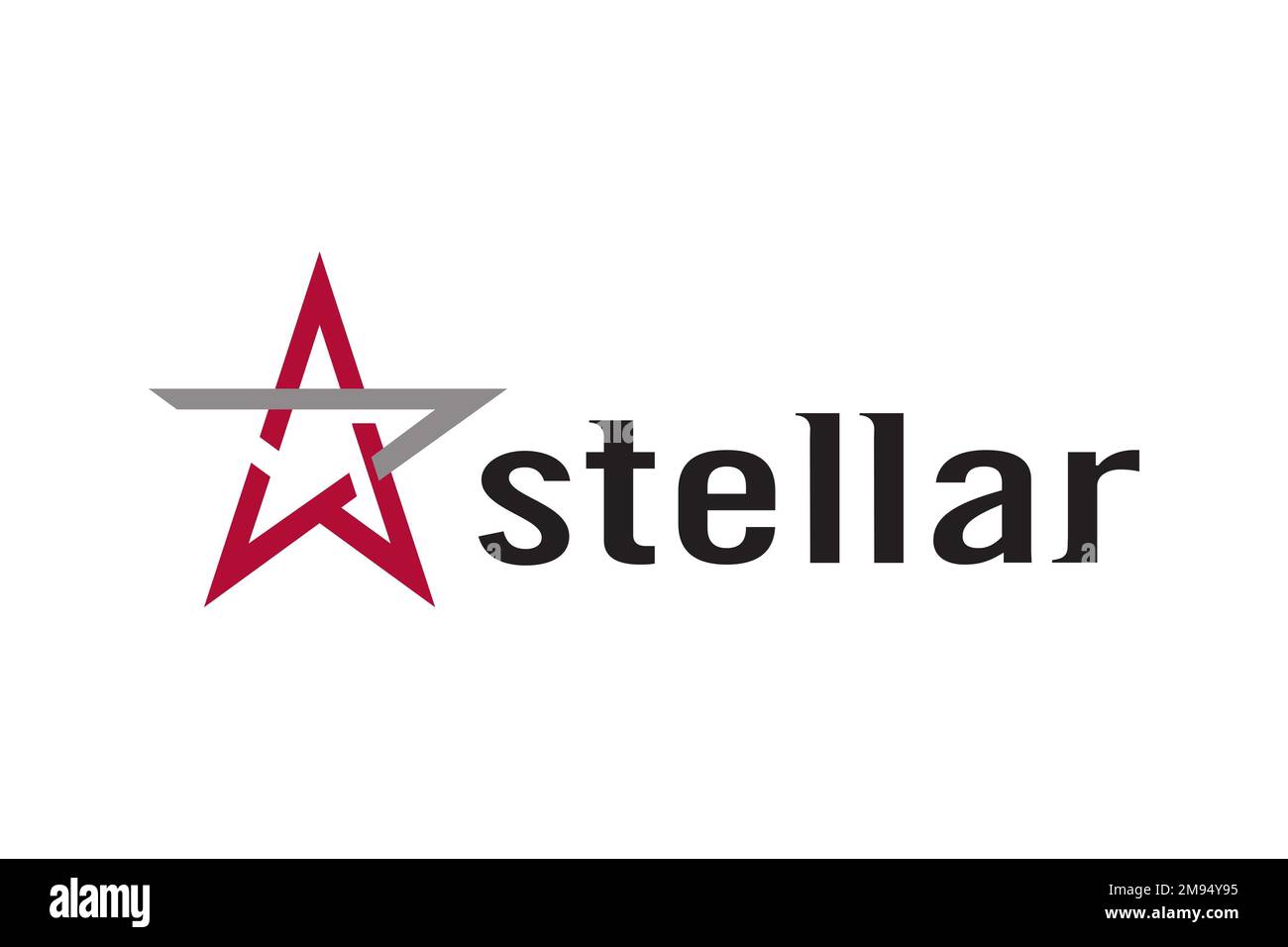 Stellar construction company, Logo, White background Stock Photo - Alamy
