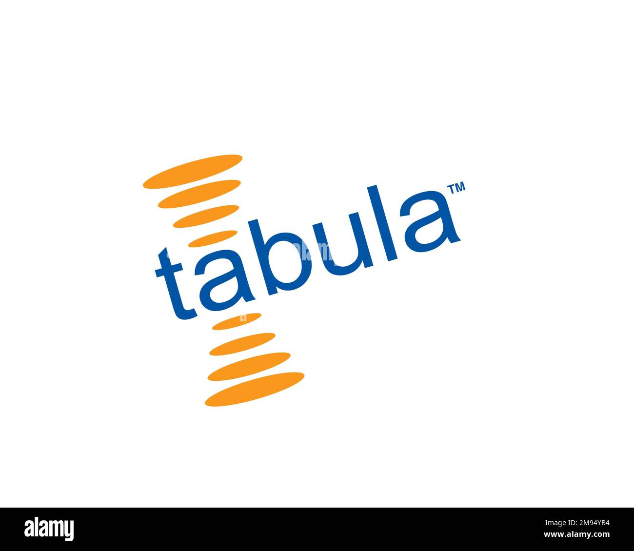 Tabula company, rotated logo, white background Stock Photo - Alamy