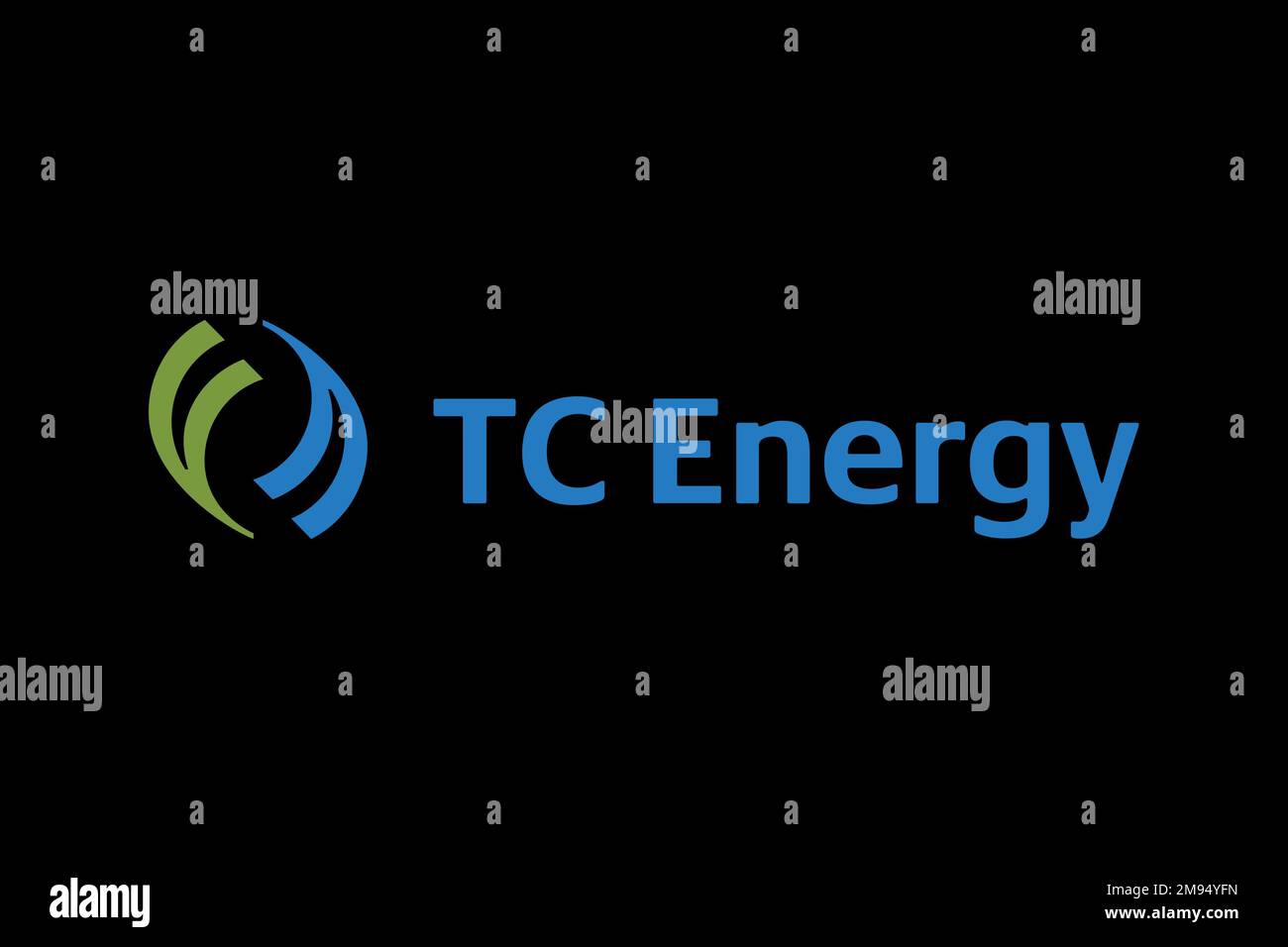 TC Energy, Logo, Black background Stock Photo - Alamy