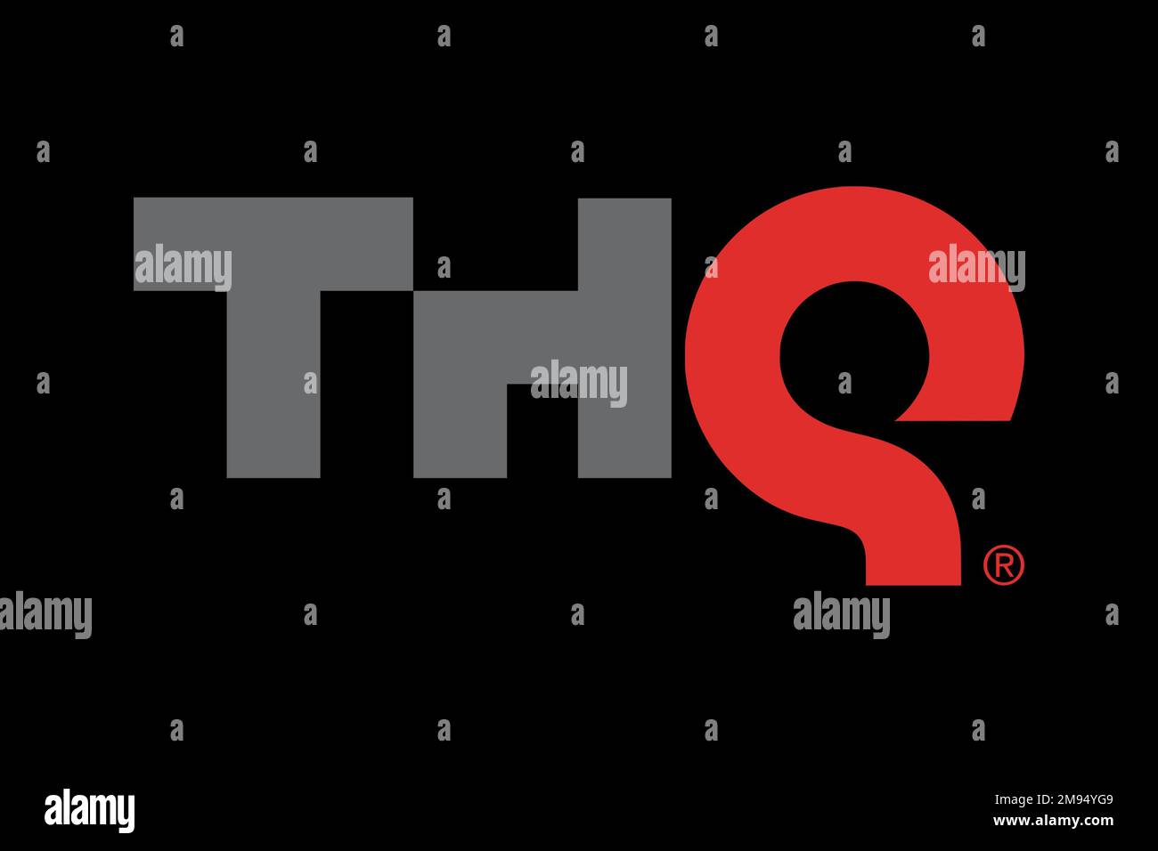THQ, Logo, Black background Stock Photo - Alamy