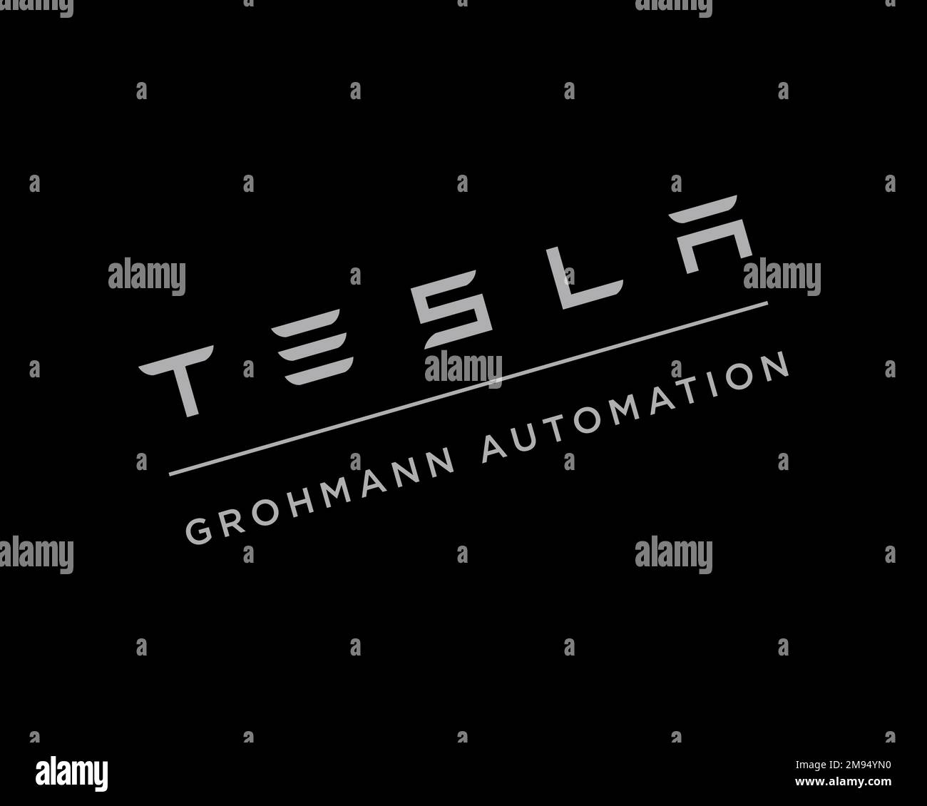 Tesla logo Black and White Stock Photos & Images - Alamy