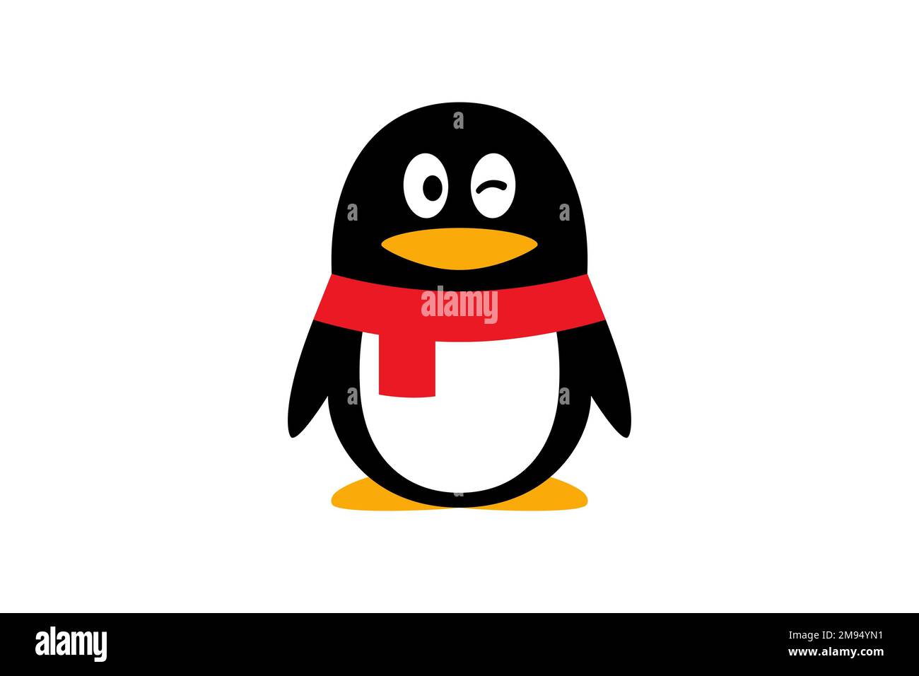 Tencent QQ, Logo, White background Stock Photo - Alamy