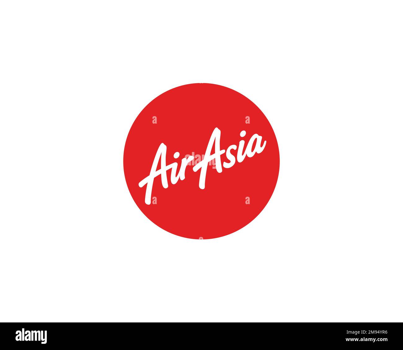 Thai AirAsia, rotated logo, white background Stock Photo - Alamy