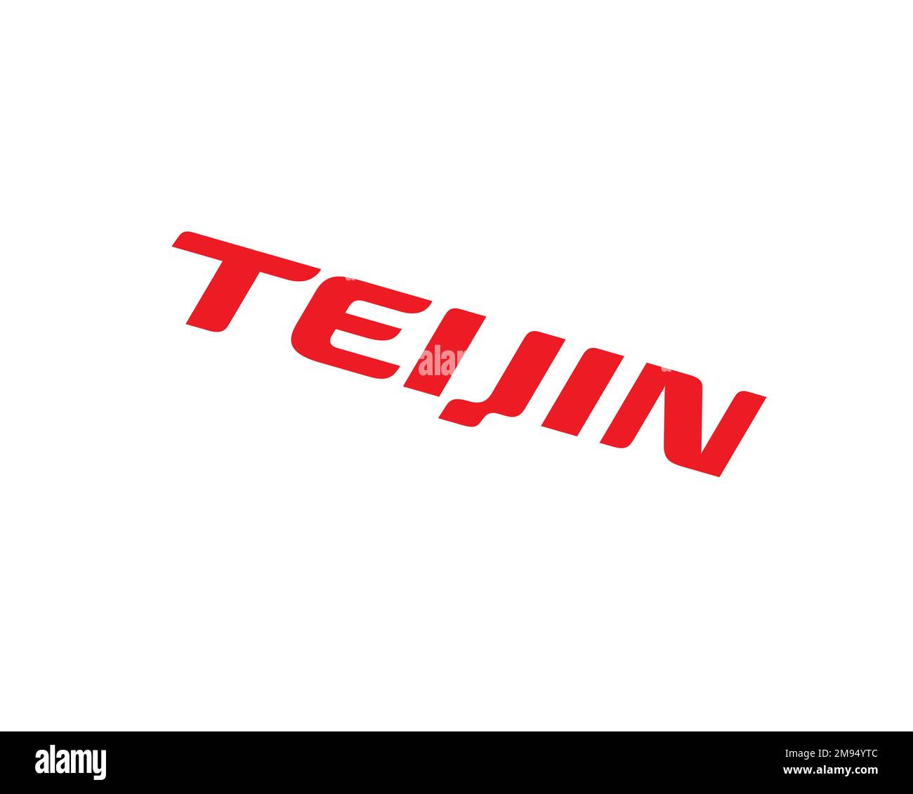 Teijin, rotated logo, white background B Stock Photo - Alamy