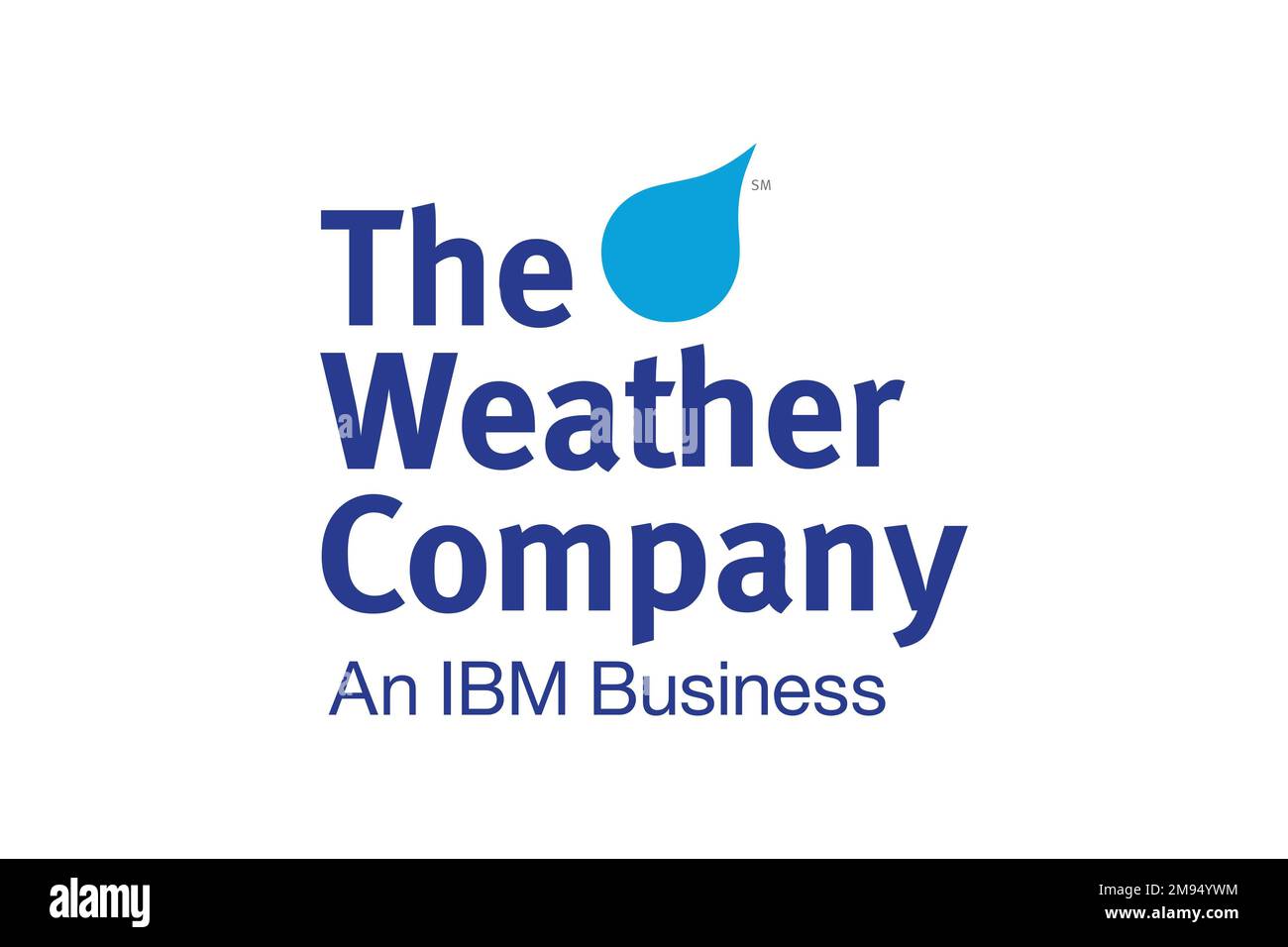 The Weather Company, Logo, White Background Stock Photo - Alamy