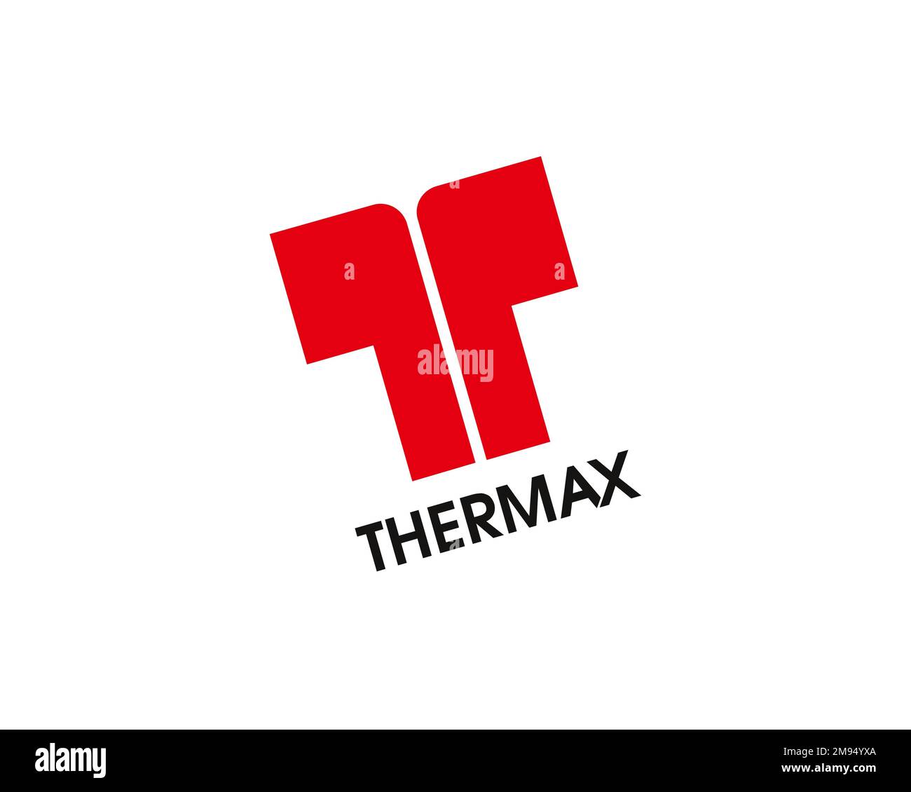 Thermax, rotated logo, white background Stock Photo - Alamy