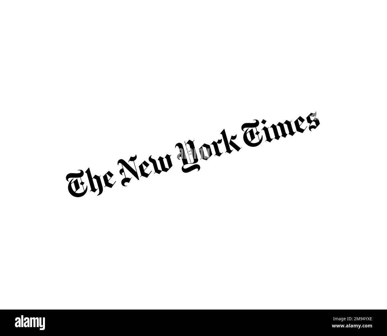 The times newspaper logo Black and White Stock Photos & Images - Alamy