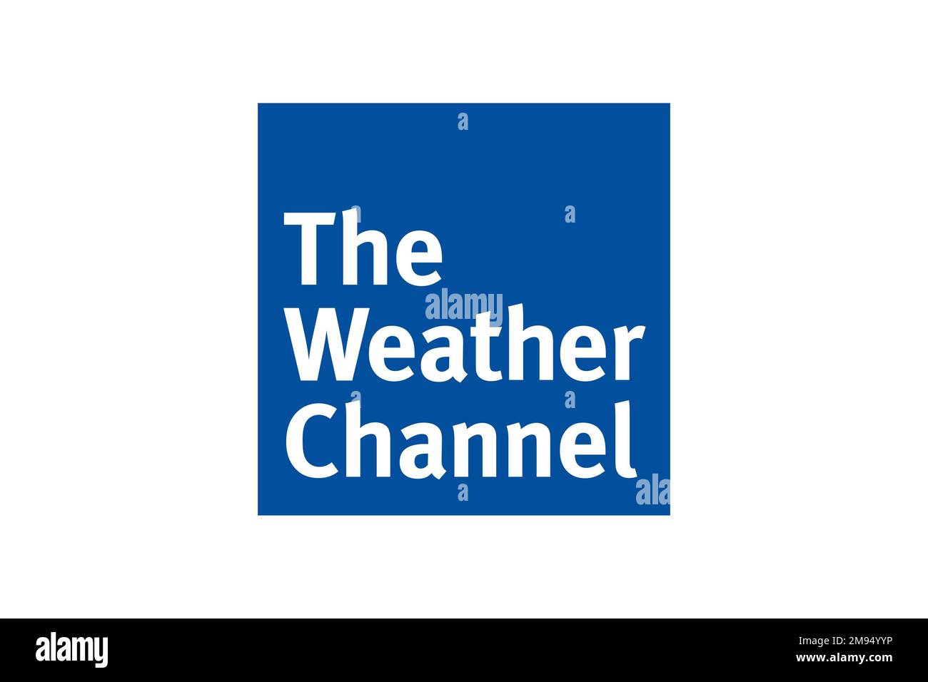 The Weather Channel, Logo, White Background Stock Photo - Alamy