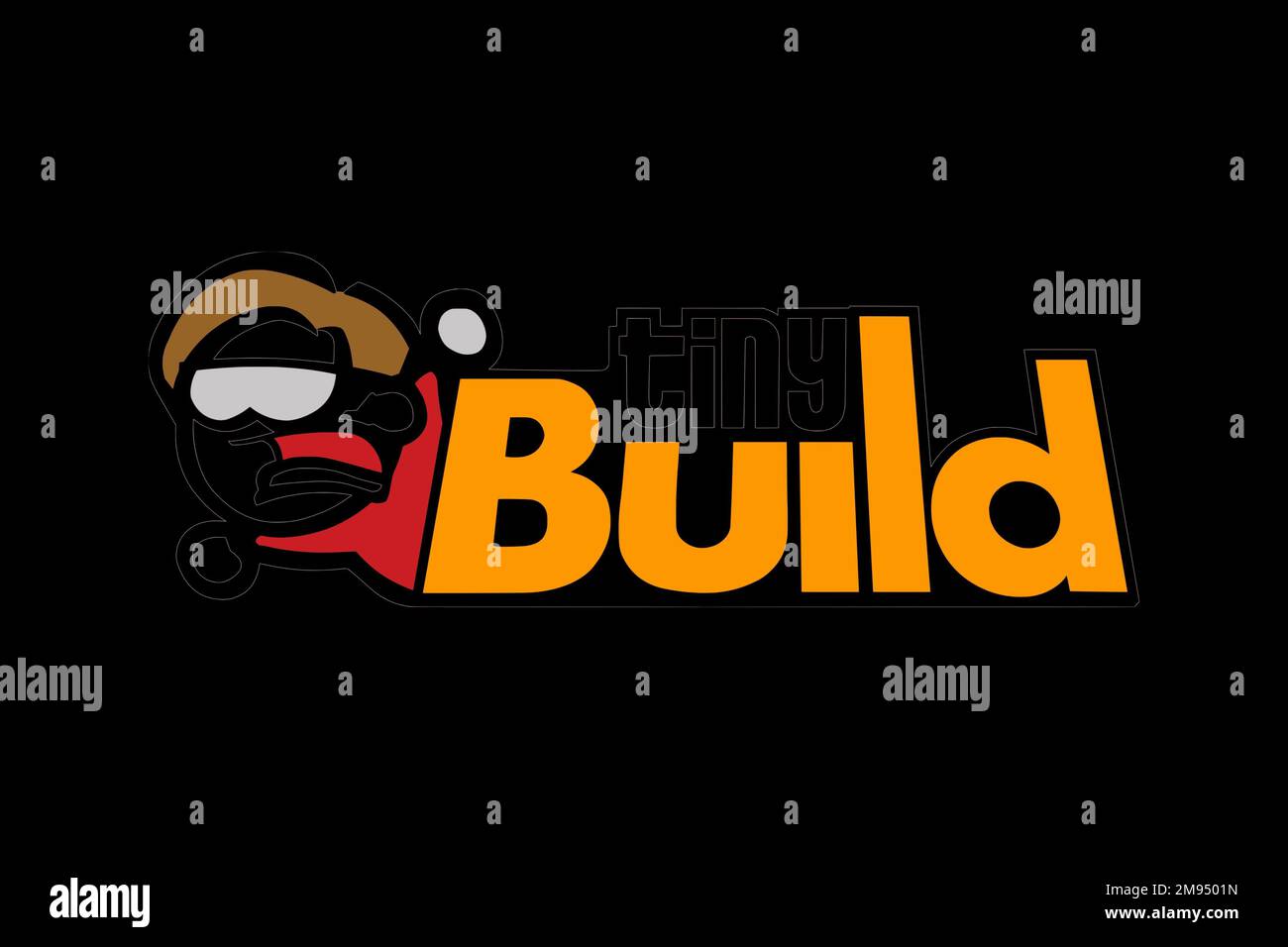 TinyBuild, Logo, Black background Stock Photo - Alamy