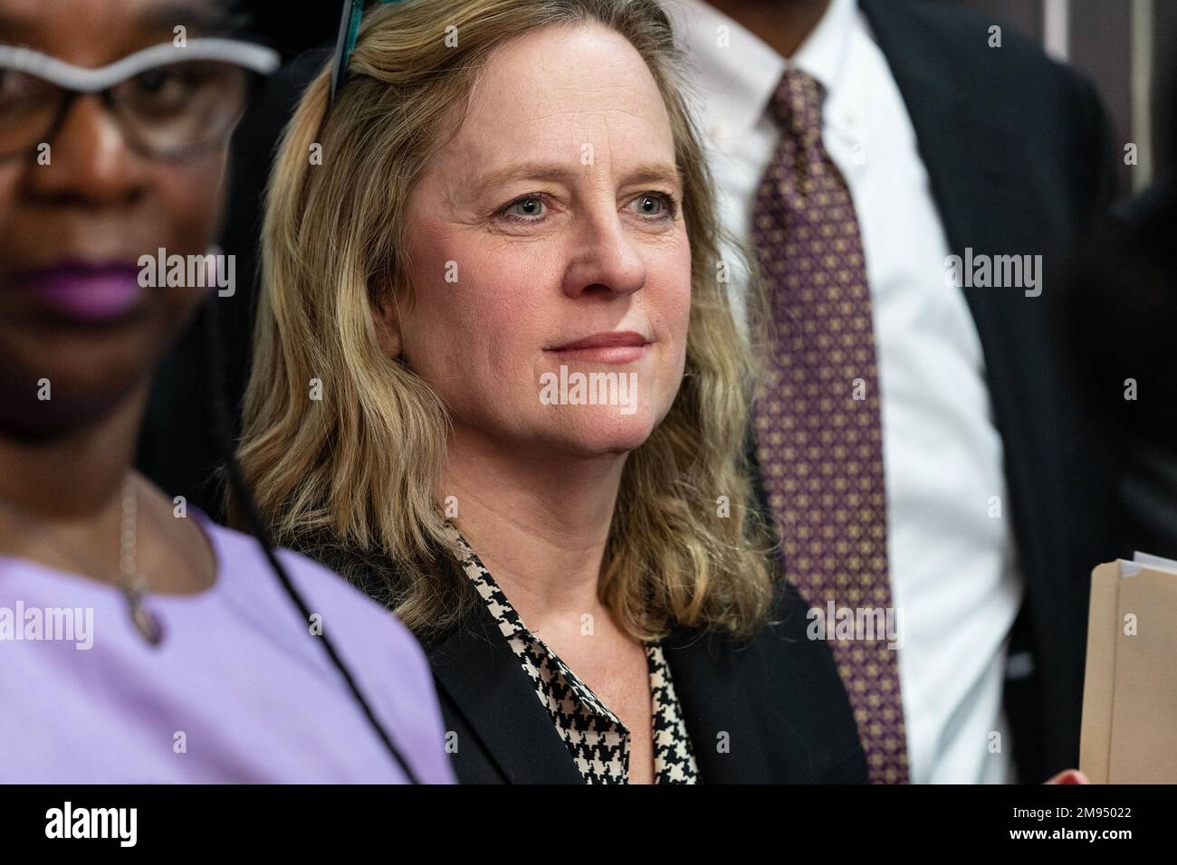 Queens District Attorney Melinda Katz attends Martin Luther King Jr ...