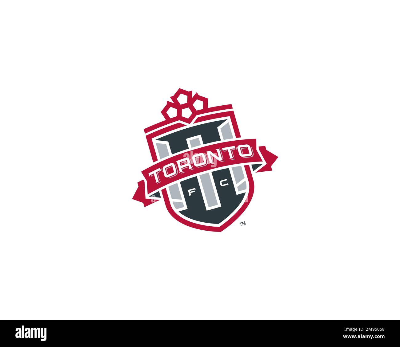 Toronto FC II, rotated logo, white background Stock Photo - Alamy