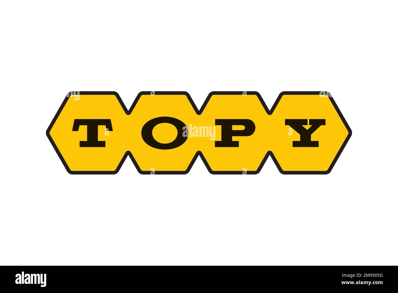 Topy Industries, Logo, White background Stock Photo - Alamy