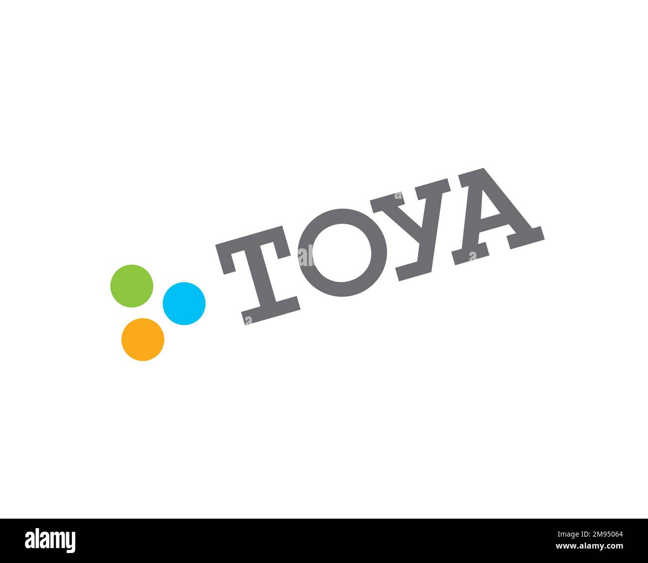 Toya company, rotated logo, white background Stock Photo - Alamy