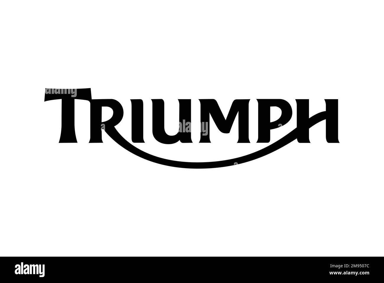 Triumph logo Black and White Stock Photos & Images - Alamy