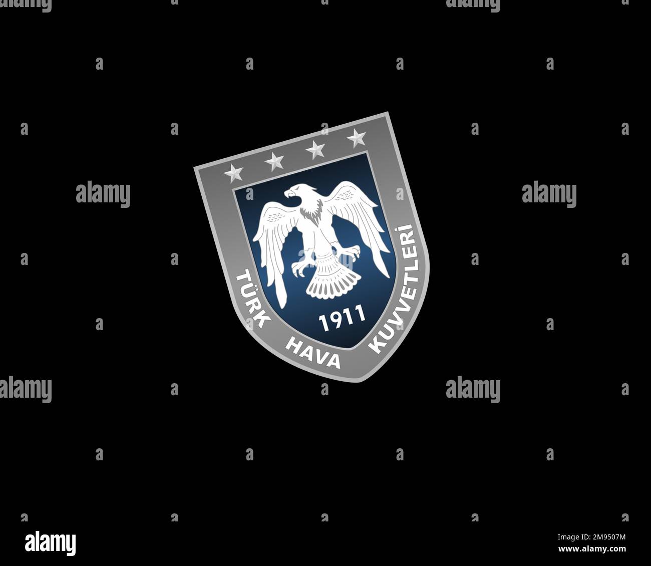 Air Force Logo Black Background