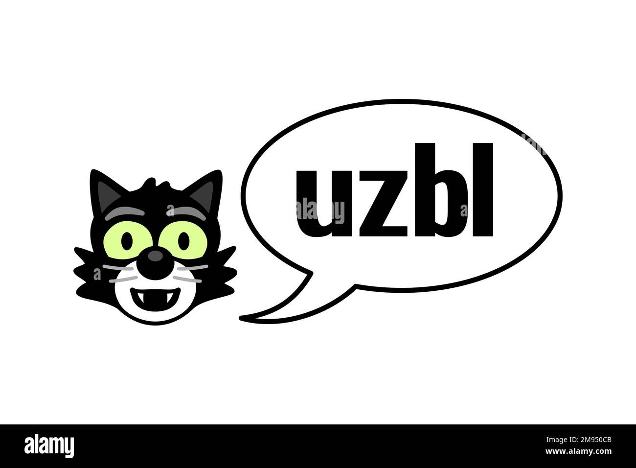 Uzbl, Logo, White background Stock Photo - Alamy