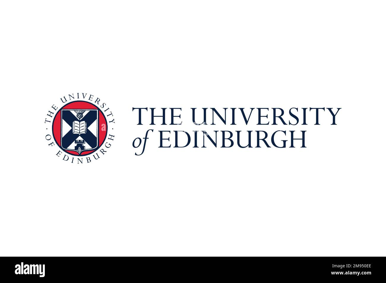 University of Edinburgh, Logo, White background Stock Photo - Alamy
