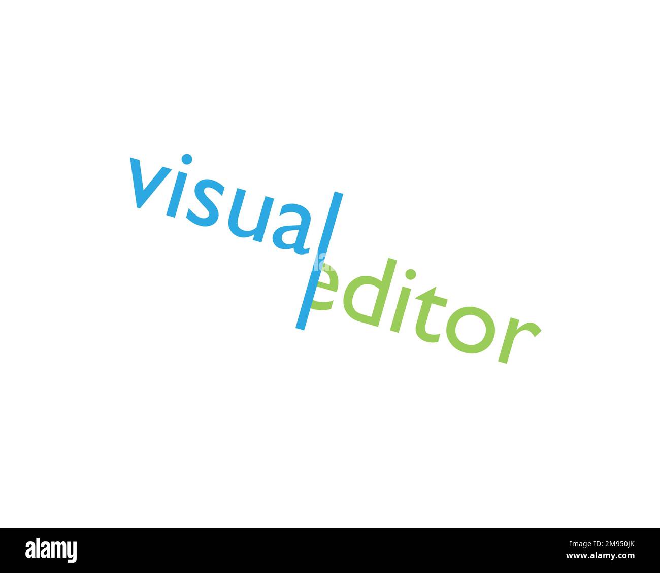 VisualEditor, rotated logo, white background B Stock Photo - Alamy VisualEditor, rotated logo, white background B Stock Photo - Alamy