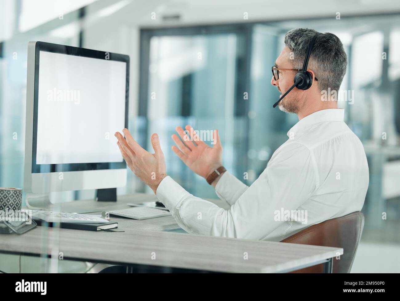 This deal is worth your time. an unrecognisable customer service agent ...