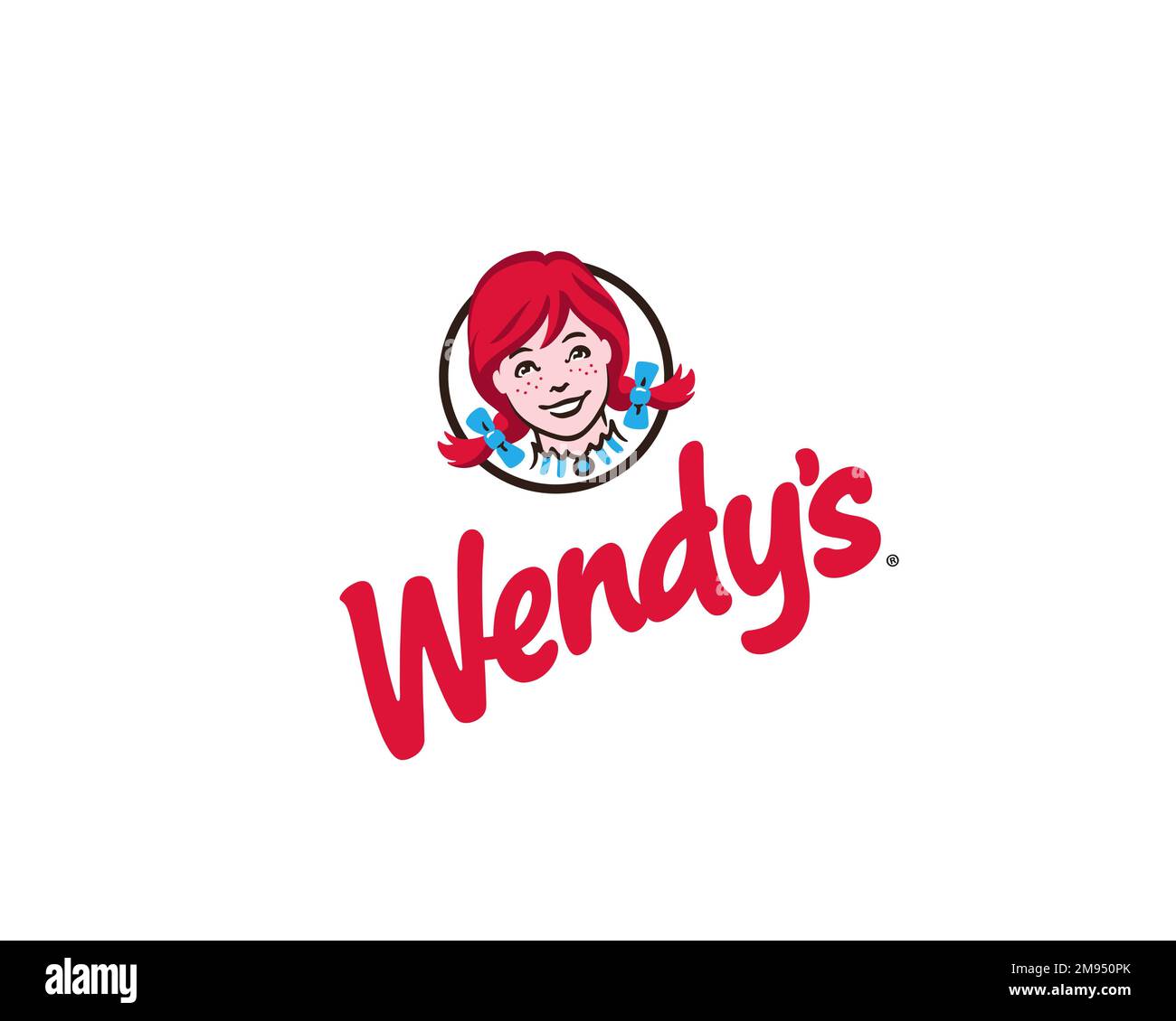 Wendy's logo Cut Out Stock Images & Pictures - Alamy