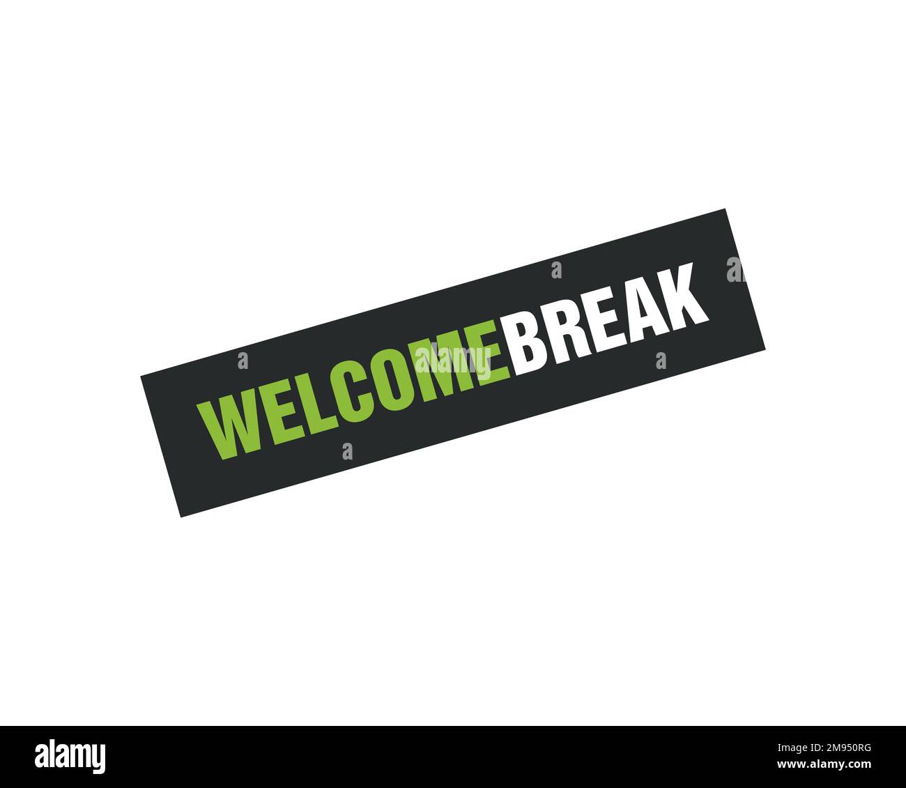 Welcome break Cut Out Stock Images & Pictures - Alamy