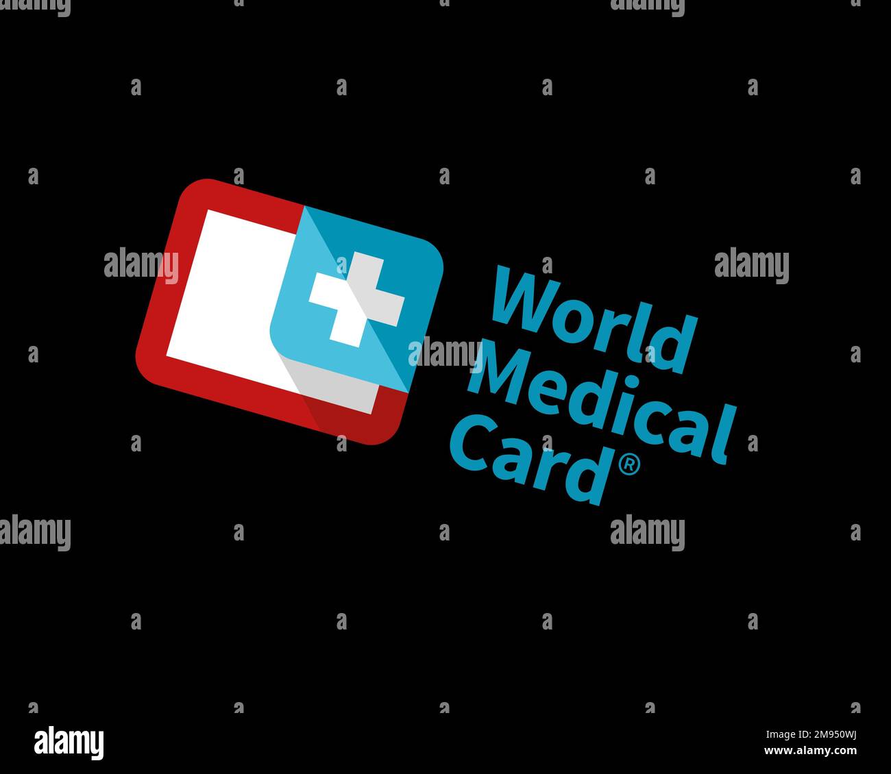 WMC Technologies AS, rotated logo, black background B Stock Photo - Alamy