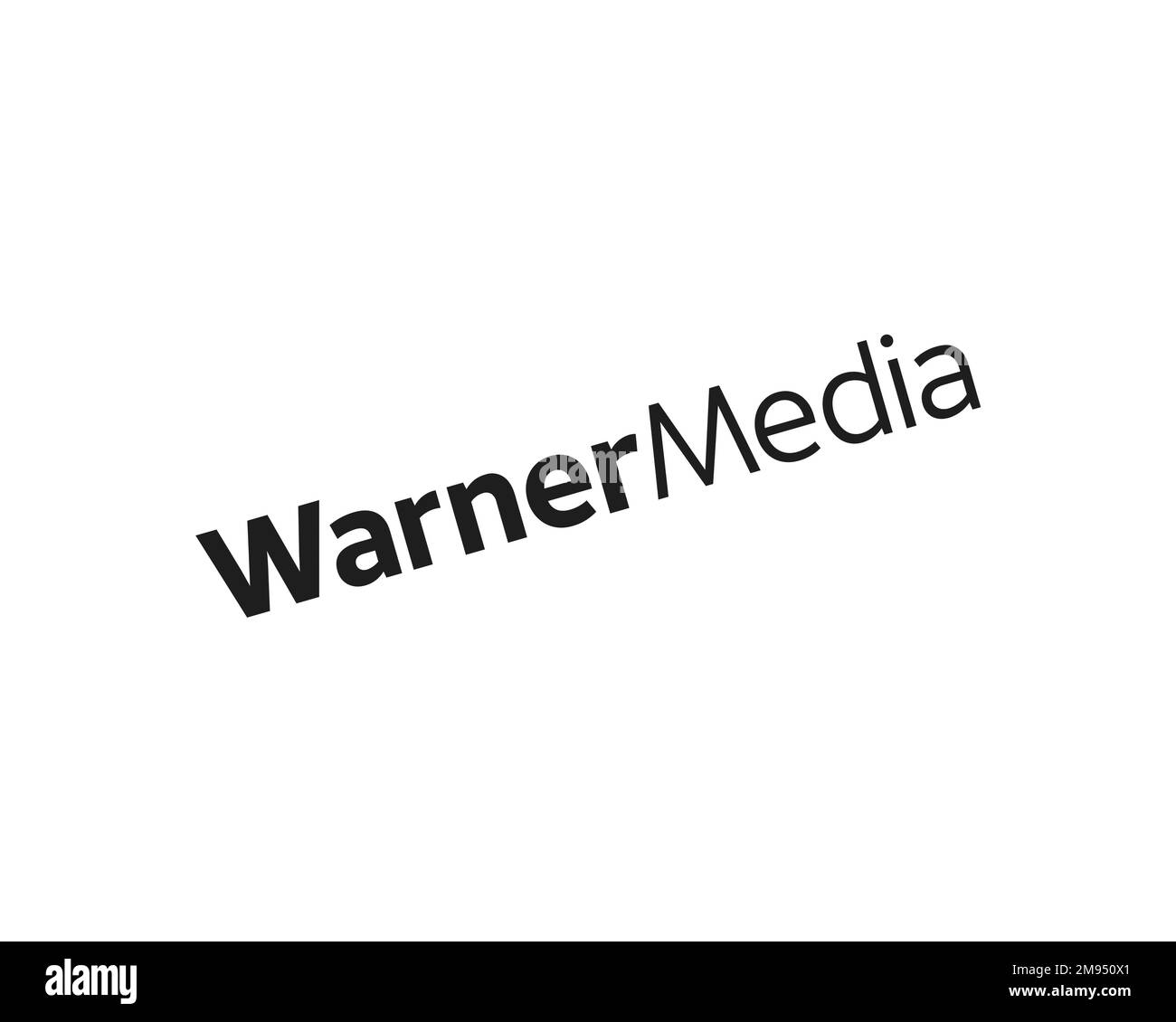 WarnerMedia, rotated logo, white background Stock Photo - Alamy