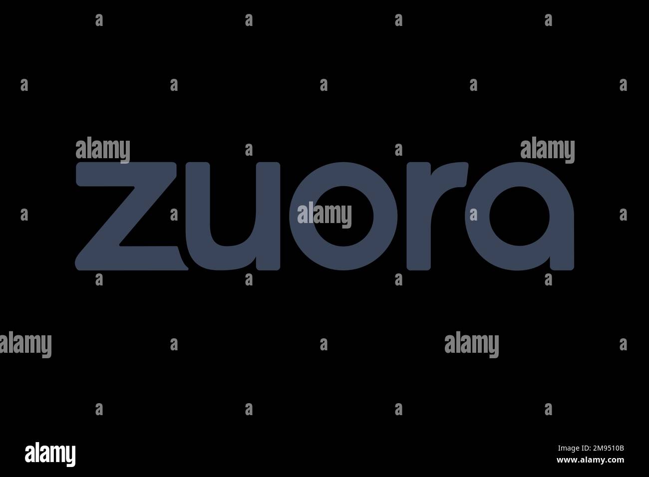 Zuora, Logo, Black background Stock Photo - Alamy