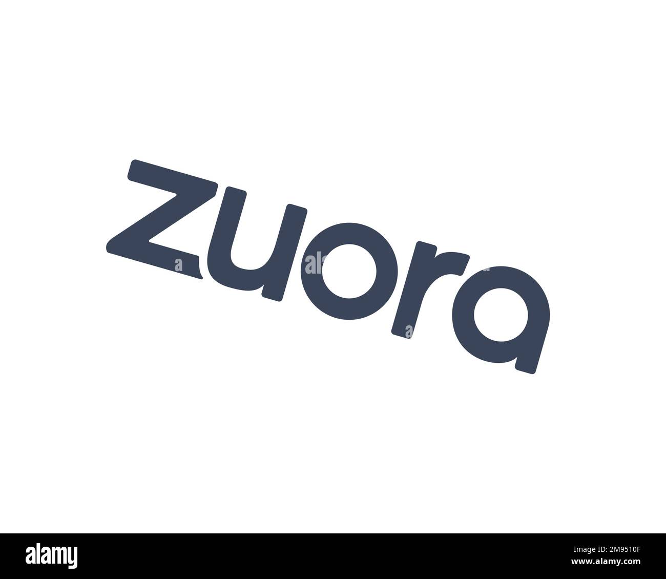 Zuora, rotated logo, white background B Stock Photo - Alamy