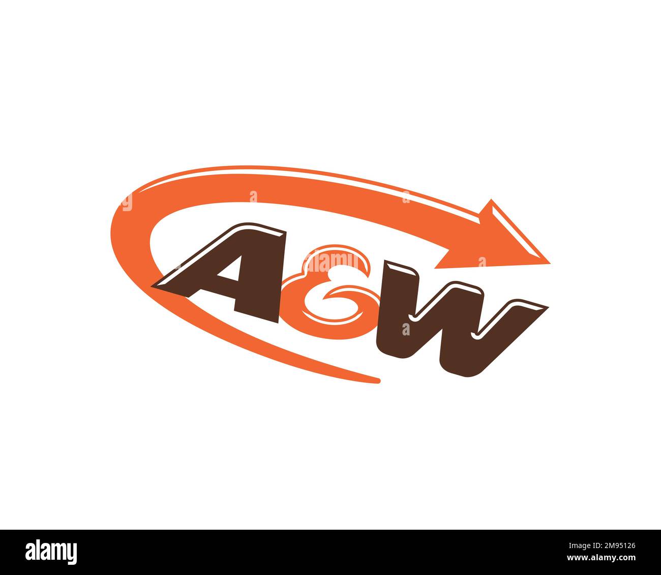A&W Canada, rotated logo, white background B Stock Photo - Alamy