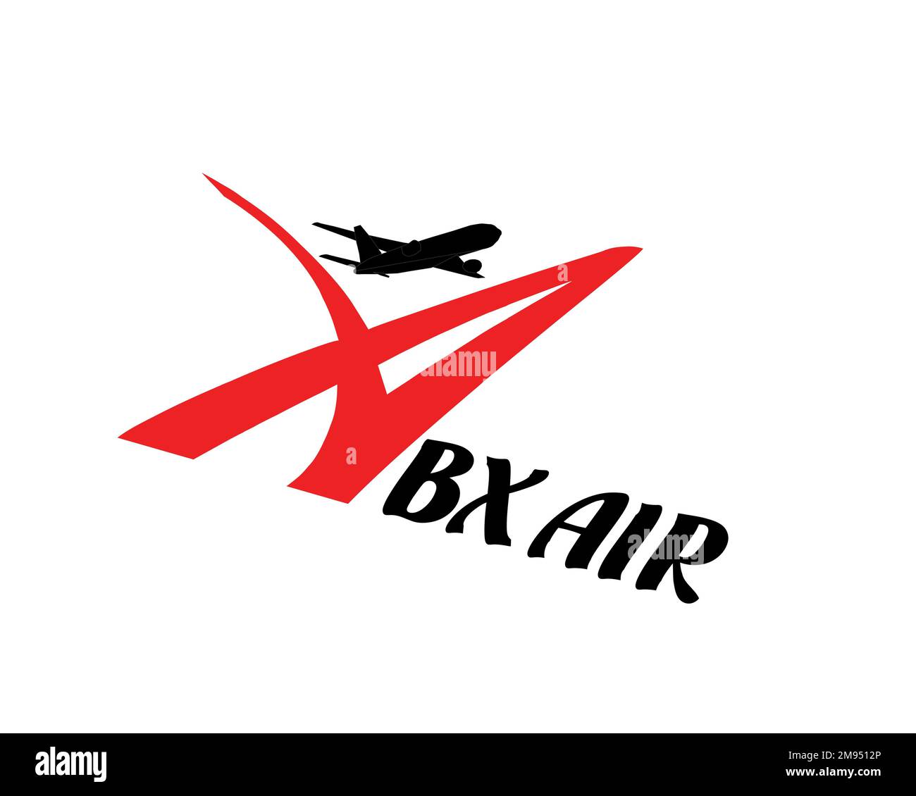 ABX Air, rotated logo, white background B Stock Photo - Alamy