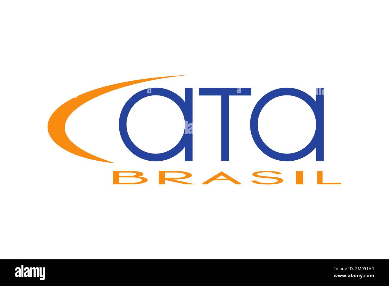 ATA Brasil, Logo, White background Stock Photo - Alamy