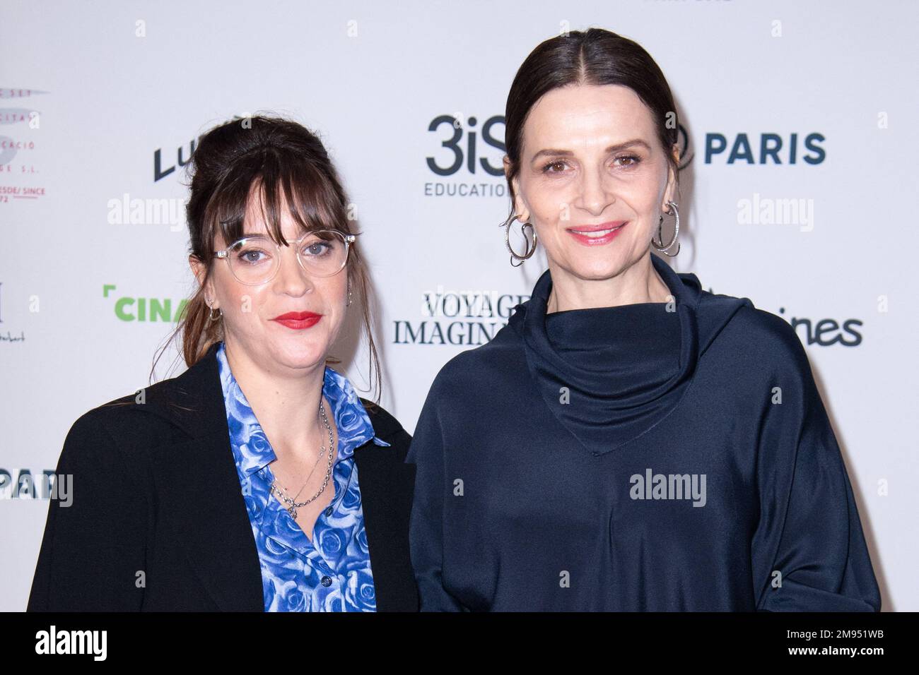 Helene Lambert and Juliette Binoche attending the Photocall of 28th ...