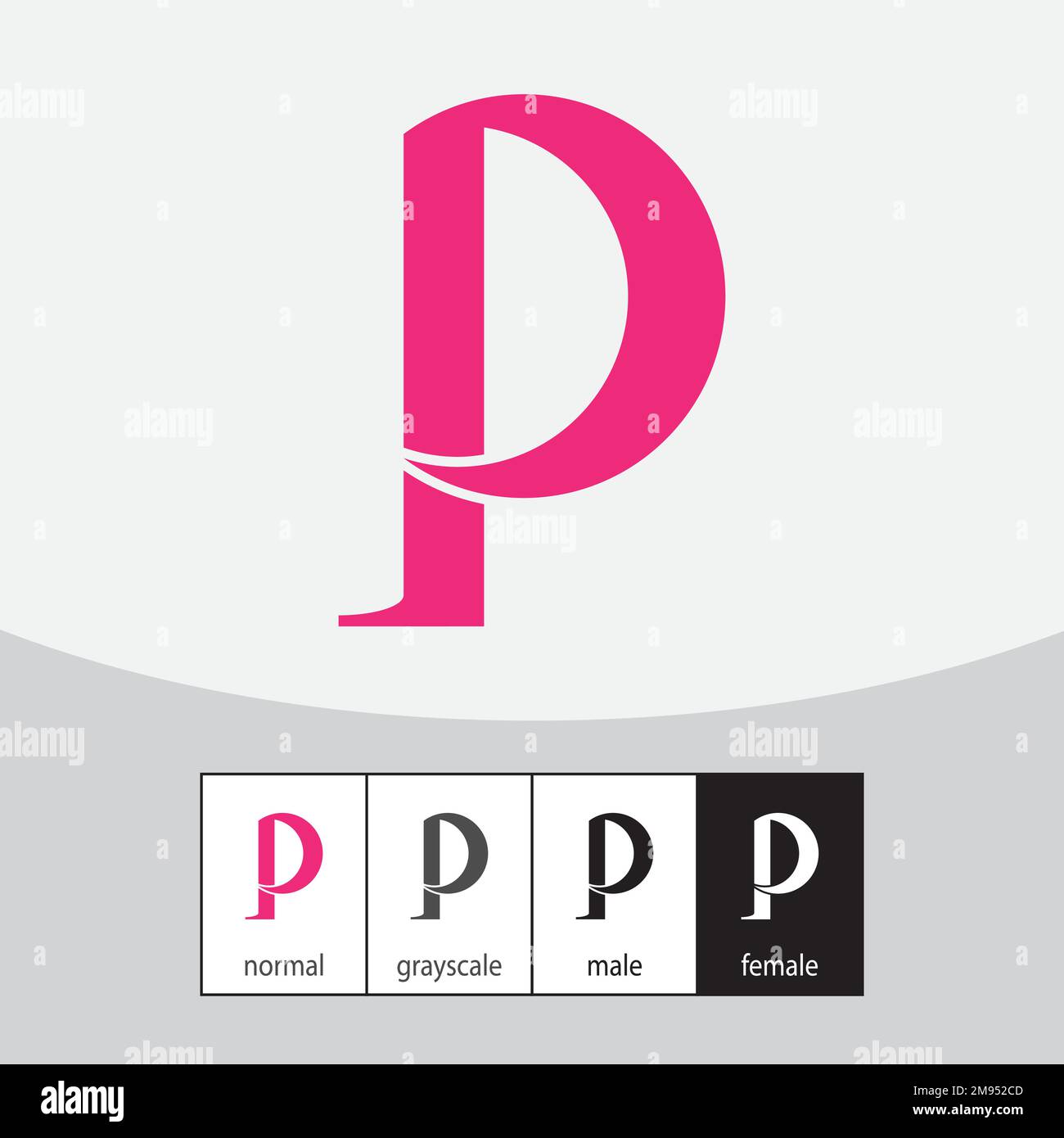 Pink letter design Stock Vector Images - Alamy