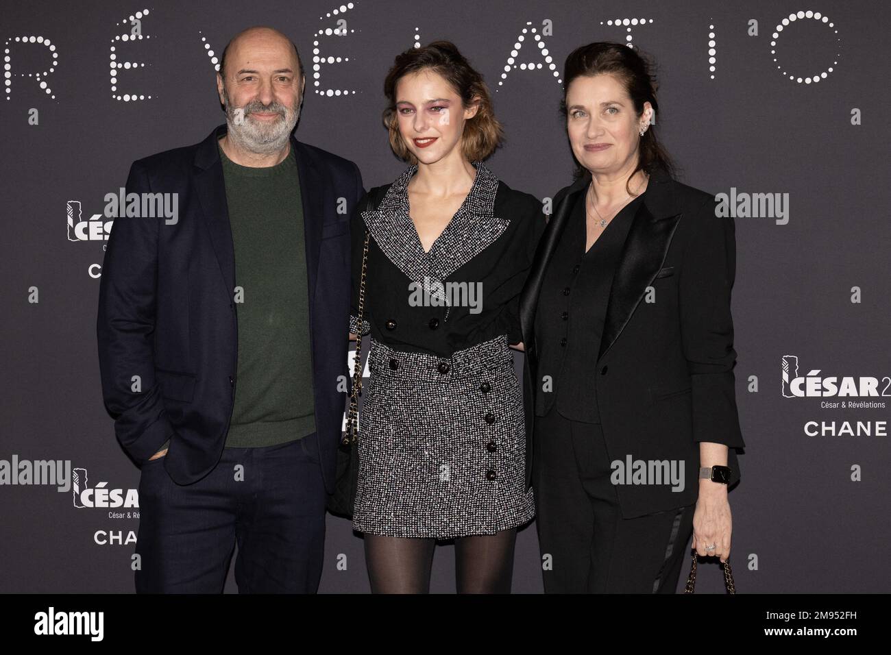 Cedric Klapisch, Marion Barbeau and Emmanuelle Devos attend the Cesar ...