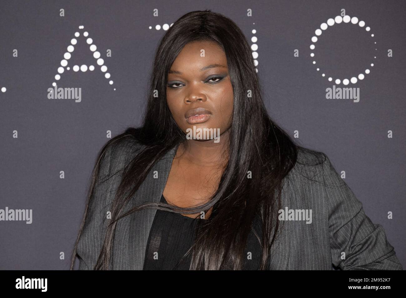 Guslagie Malanda attends the Cesar - Revelations 2023 at the Trianon ...