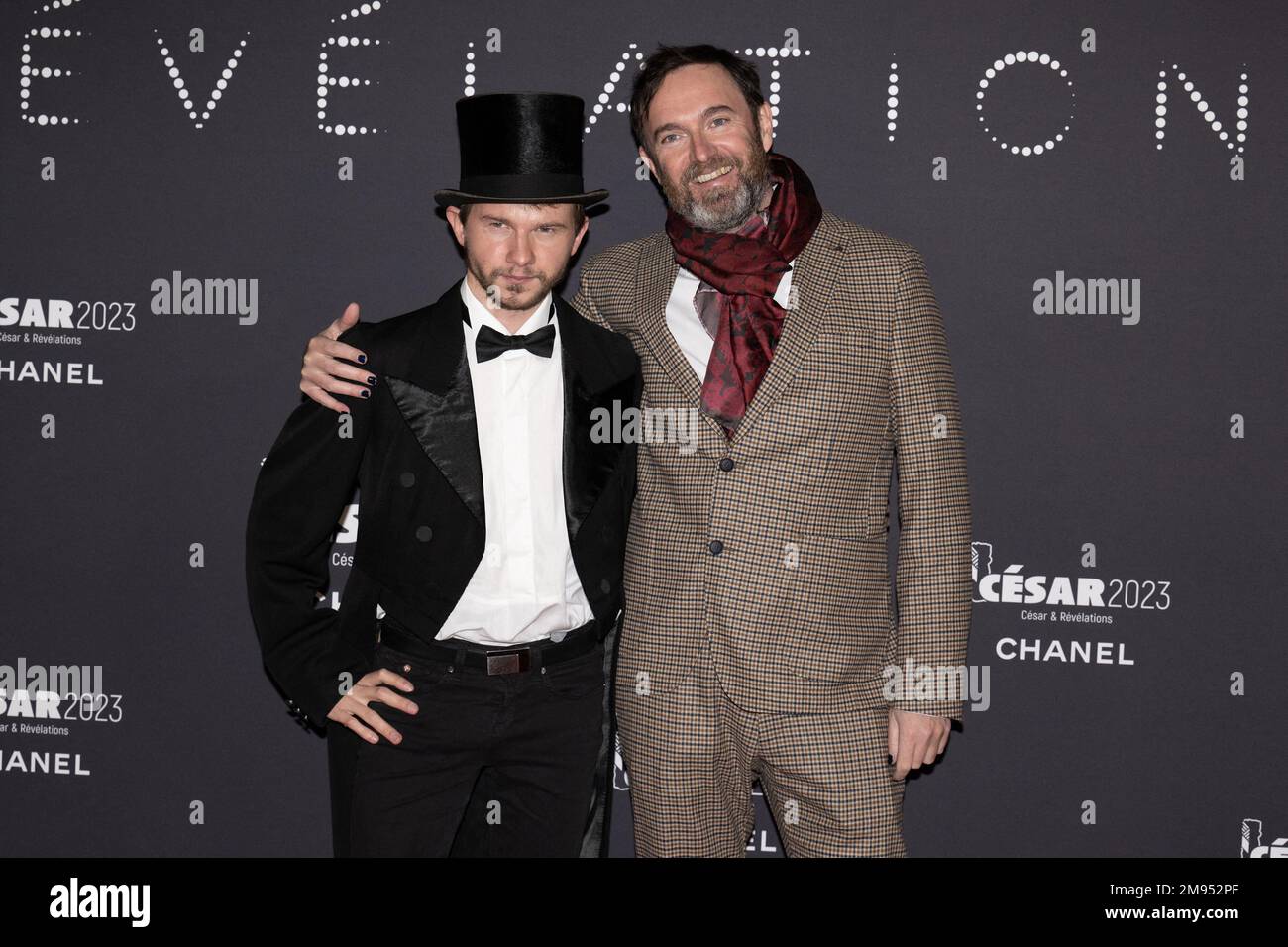 Dimitri Dore and Jonathan Capdevielle attend the Cesar - Revelations ...