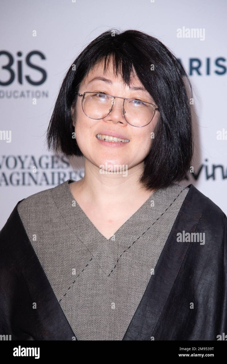 Yeye attending the Photocall of 28th Lumieres Ceremony of the ...