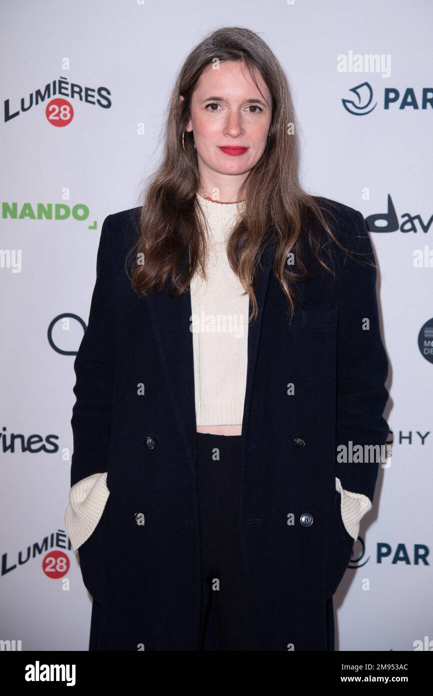 Celine Devaux attending the Photocall of 28th Lumieres Ceremony of the ...