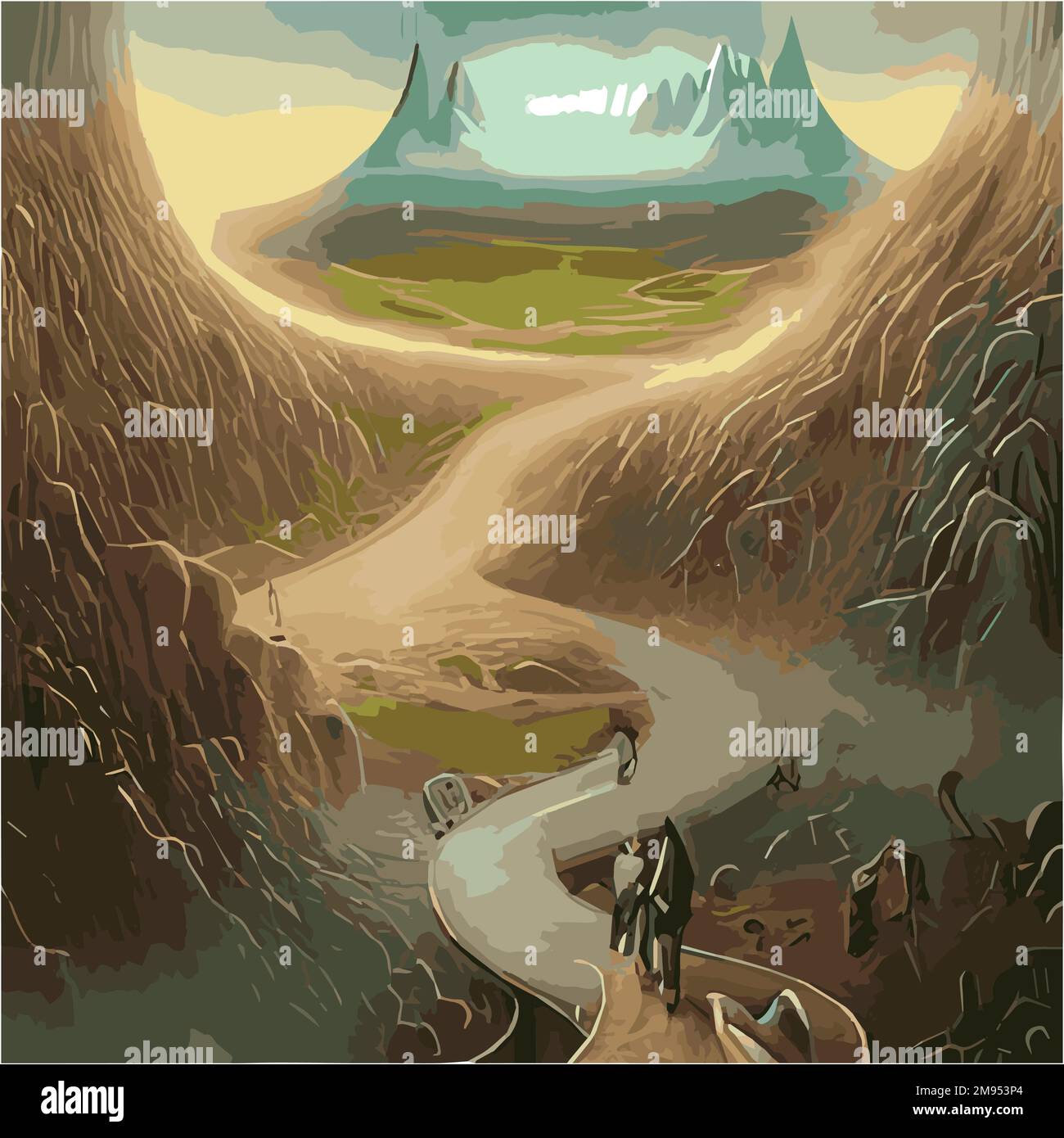 Man shadow trees illustration Stock Vector Images - Alamy