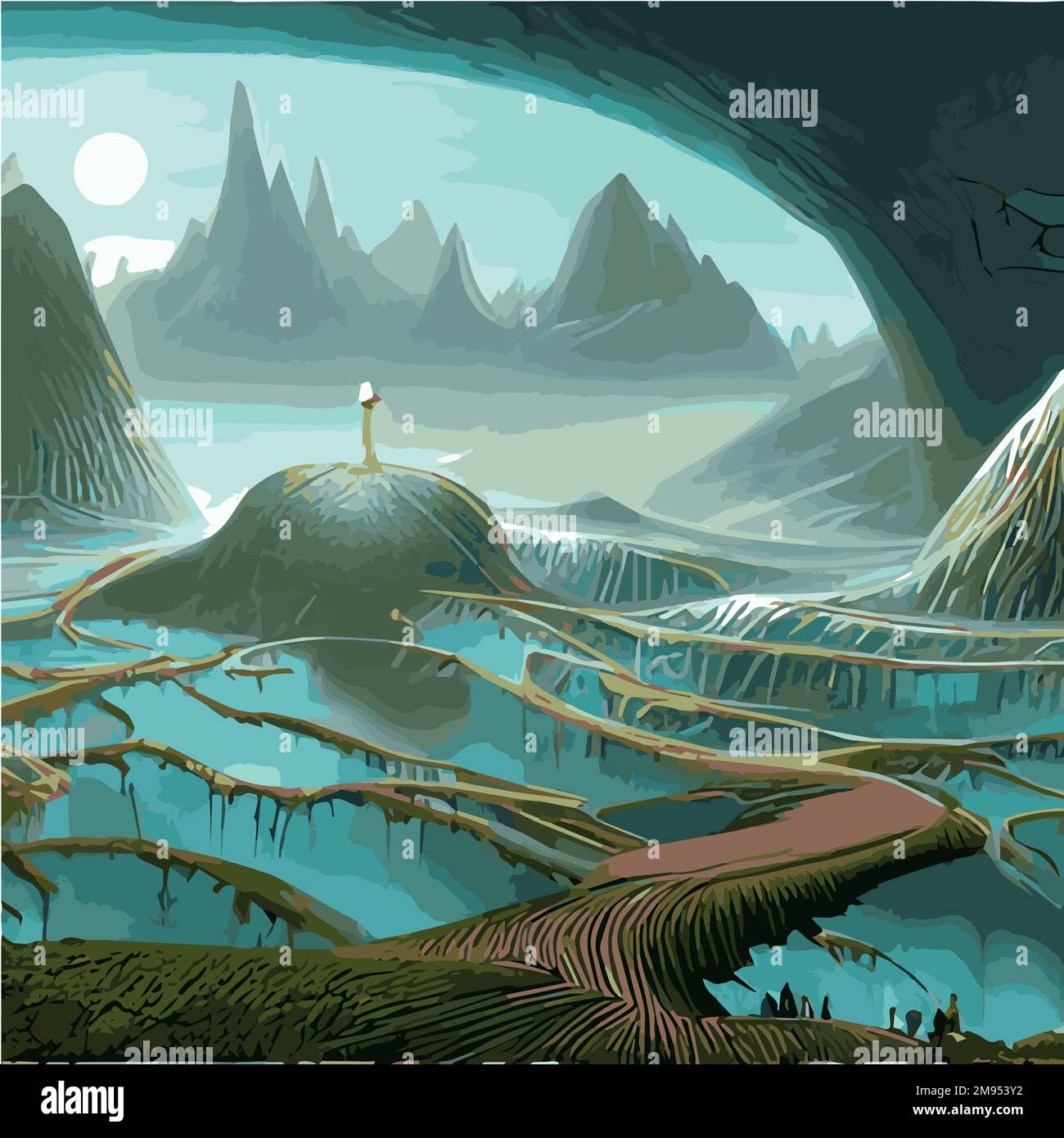 Cyberpunk image Stock Vector Images - Alamy