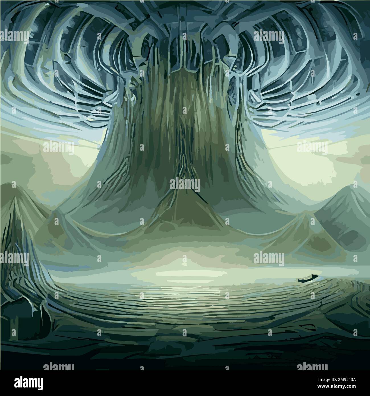 Psychedelic surrealism Stock Vector Images - Alamy