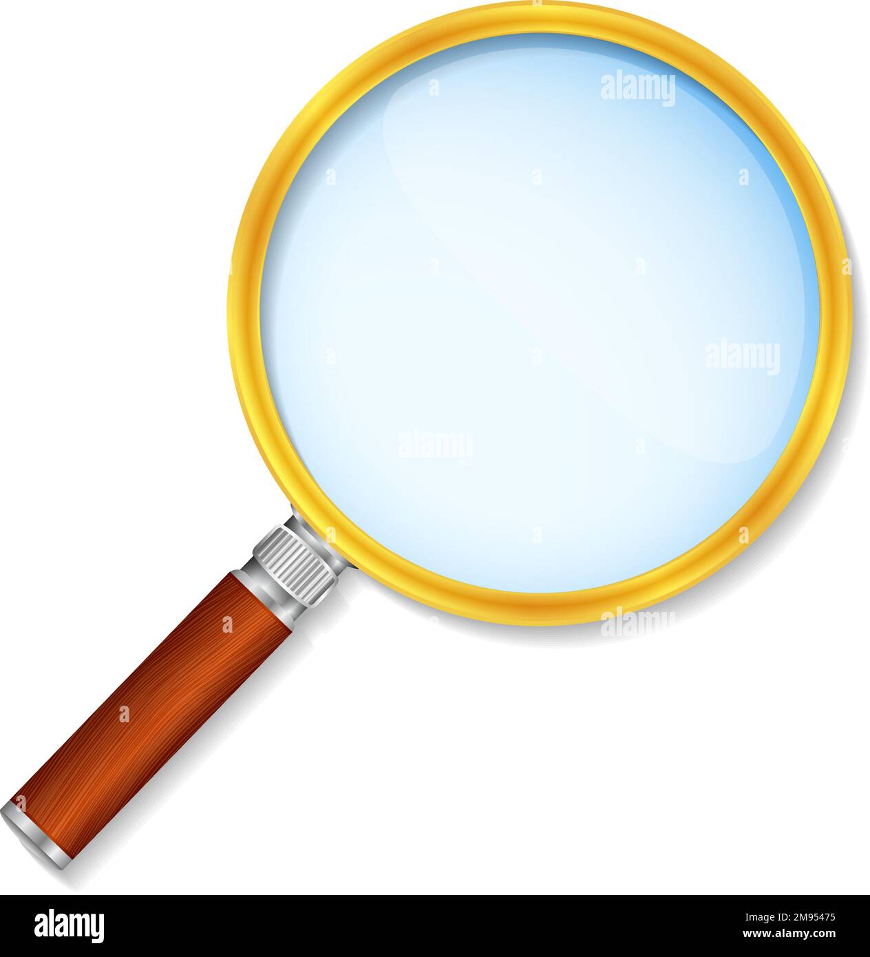 Magnifying glass, vector eps10 illustration Stock Vector Image & Art ...