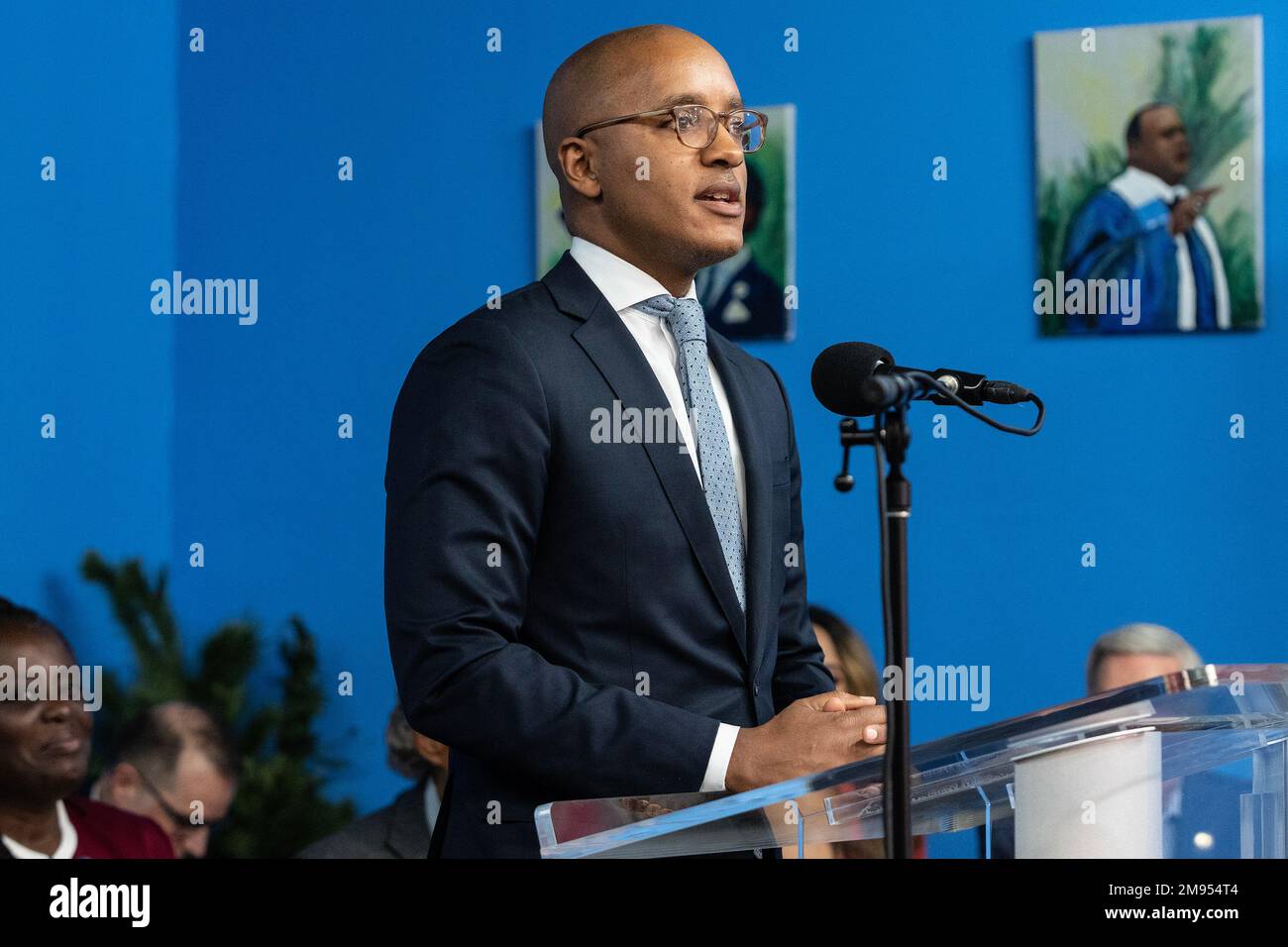 New York, United States. 16th Jan, 2023. U.S. Attorney for the Southern ...