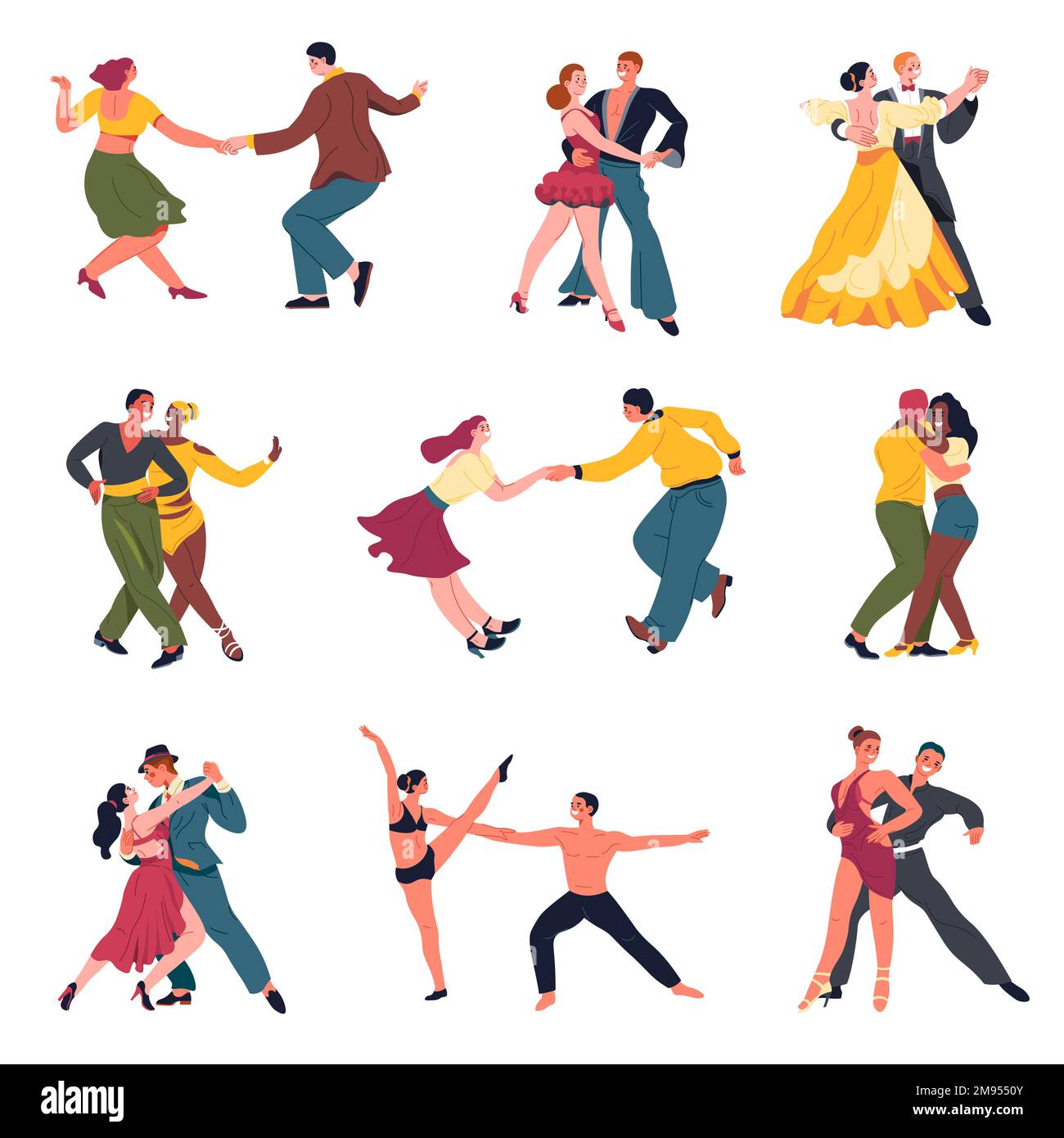 Stylish dancers Cut Out Stock Images & Pictures - Alamy
