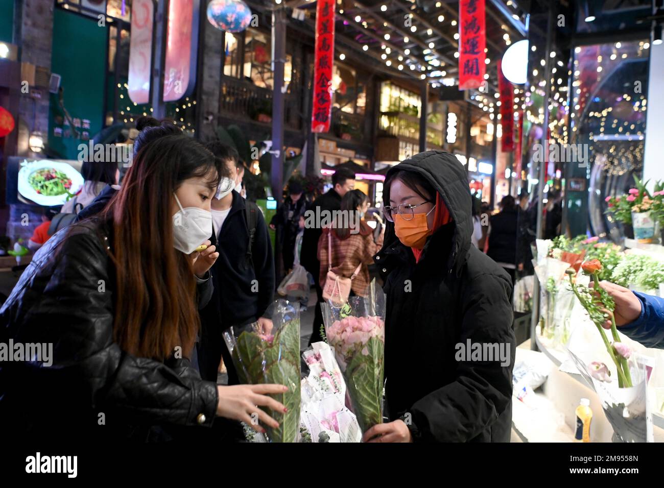 **CHINESE MAINLAND, HONG KONG, MACAU AND TAIWAN OUT** The bustling ...