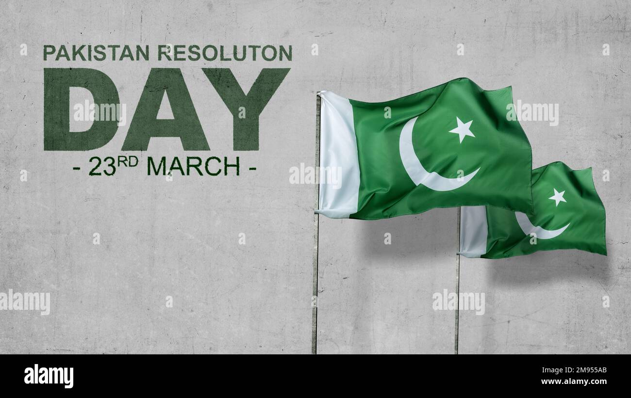 Happy pakistan national day hi-res stock photography and images - Alamy