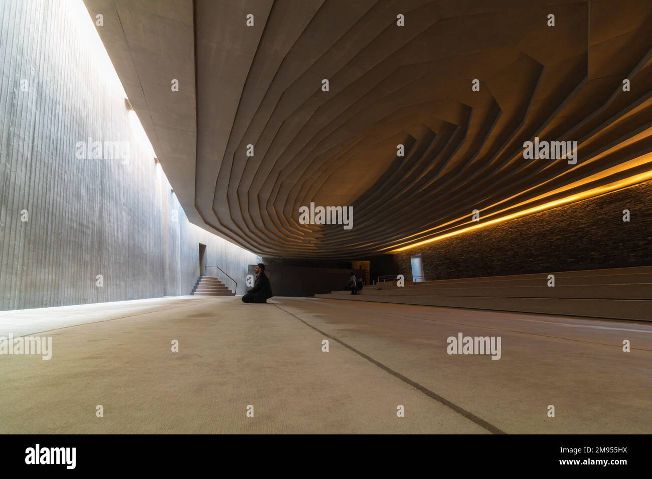 Sancaklar Mosque in Istanbul. Modern islamic architecture. Aga Khan ...